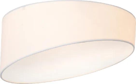 ACA DECOR Stropní svítidlo White Fabric 3xE27 - Ø 40 cm
