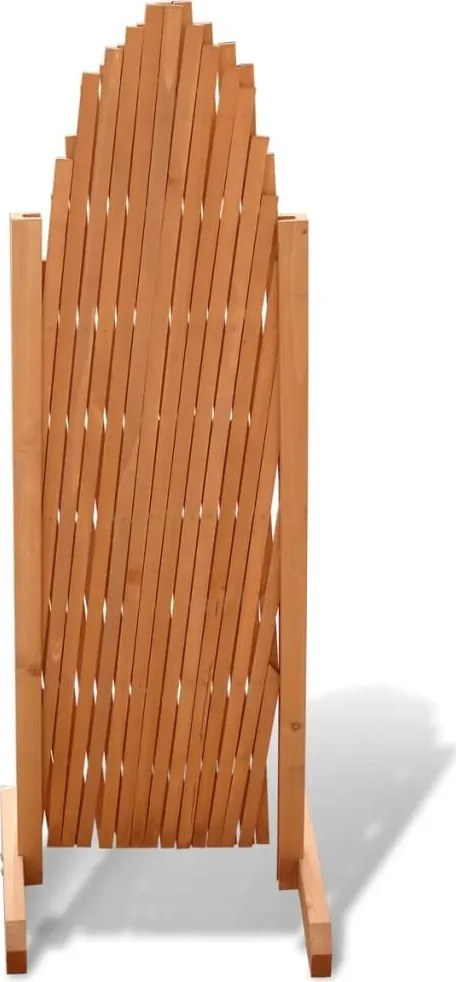 vidaXL Vrbový trelážový plot masivní jedle 1,8 x 1 m [41296] Barva: Šedá