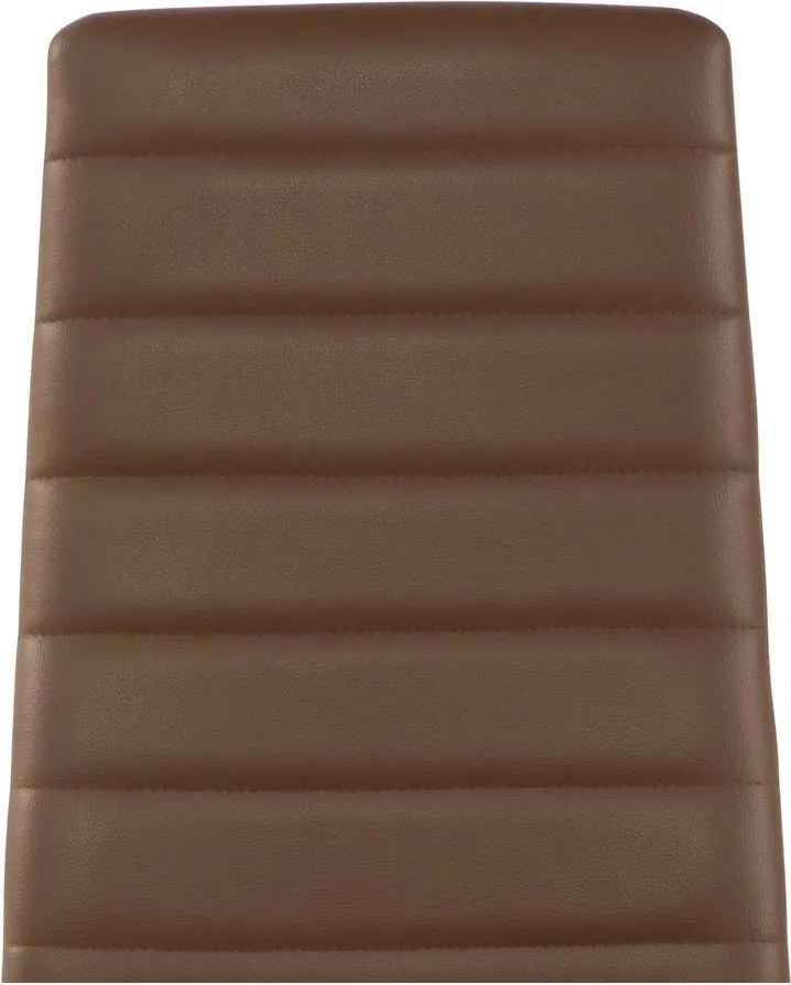 Jídelní židle Aldamas, hnědá