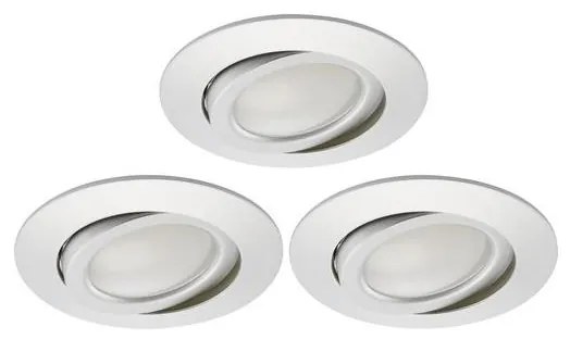 Briloner 8309-039 - SADA 3x LED Stmívatelné koupelnové svítidlo LED/5W/230V IP23