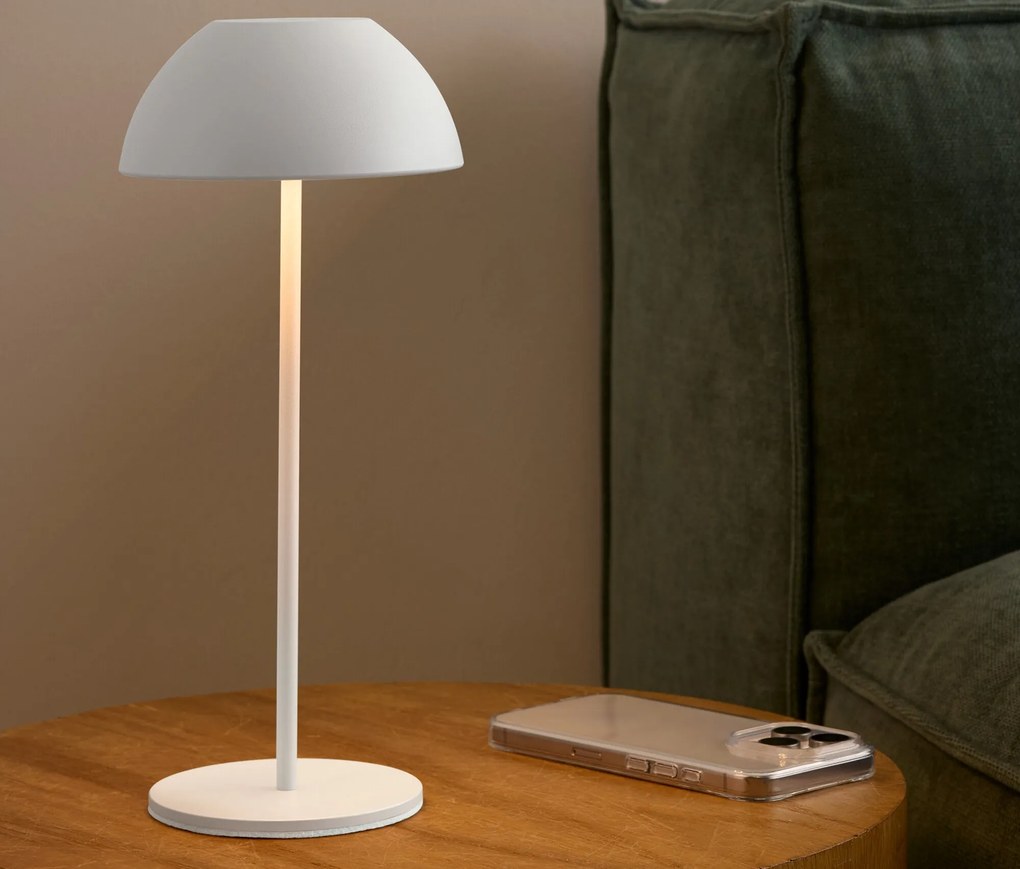 Tchibo - Akumulátorová stolní lampa s Led, bílá