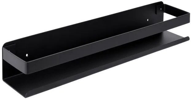 Nástěnná police MEGARA 30 cm černá