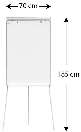 ALLboards BASIC TMF11 flipchart tabule 100 x 70 cm