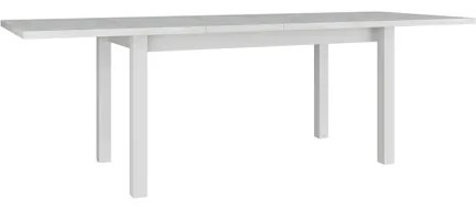 Rozkládací jídelní stůl Wood 90 x 160/240 II XL, Barva dřeva: bílá-L
