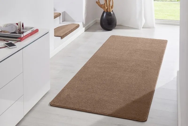Hanse Home, Kusový koberec Fancy 103008 Braun - hnědý, 133x195, hnědá, dětský pokoj