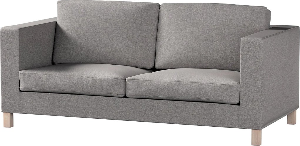 Potah na pohovku IKEA Karlanda rozkládací, krátký barva šedá látka pletený vzor