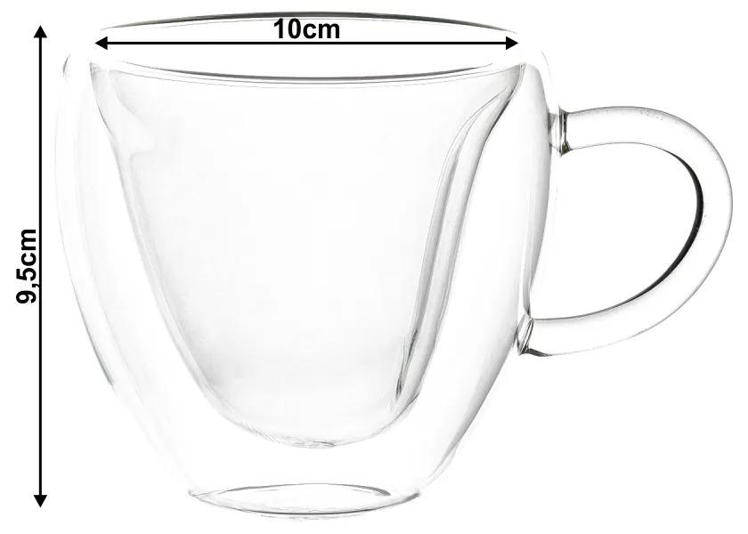 Termo sklenice Cool Presso 250 ml set 2 ks