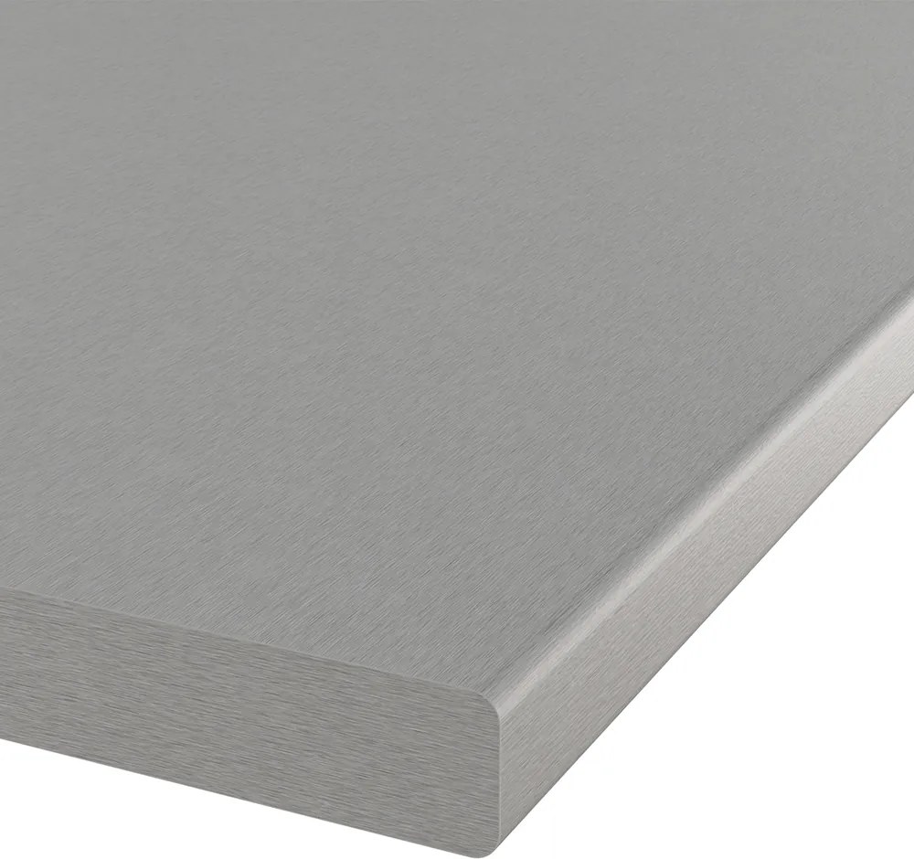 Kuchyňská pracovní deska | VOLITELNÁ DÉLKA | cena za 1 m | síla 38 mm | hloubka 60 cm | INOX ŠEDÁ