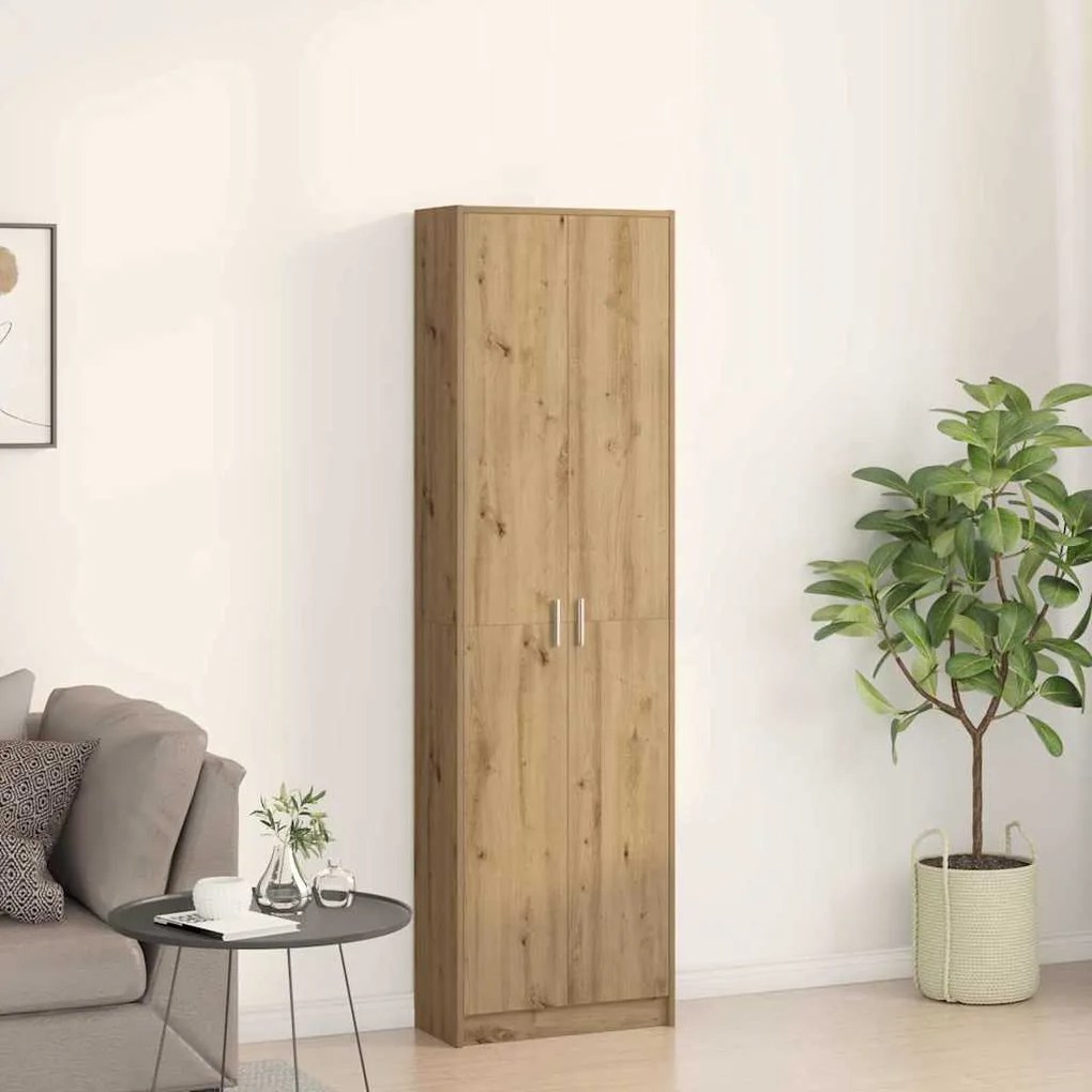 Šatní skříň Artisanový dub 55 x 25 x 189 cm Kompozitní dřevo 3334016