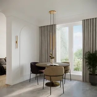 Závěsné svítidlo SOLLUX PASTELO 2 zlaté G9 2x8W bez žárovky SL.1305