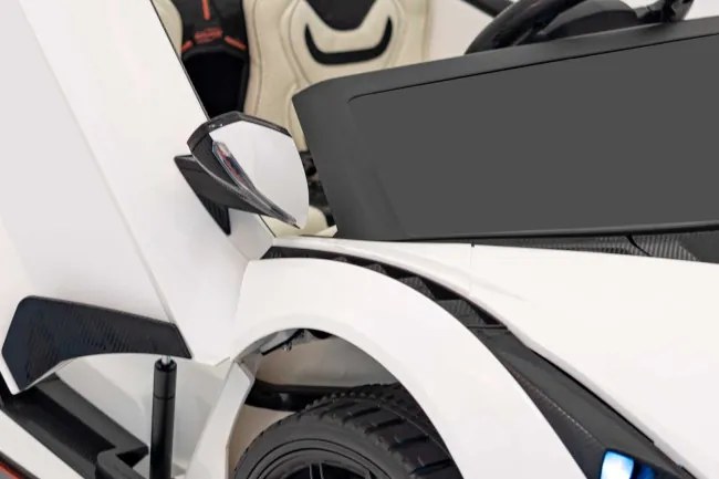 Elektrické autíčko Lamborghini SIAN bílé