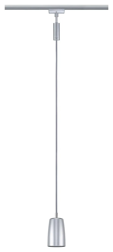 Paulmann 95625 Cover, závěsné svítidlo pro Urail system, max. 1x10W GU10, matný chrom/chrom