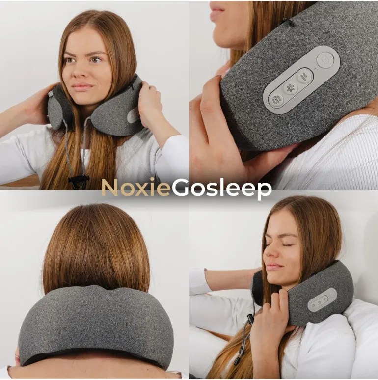 Cestovní masážní polštář NoxieGoSleep EMI