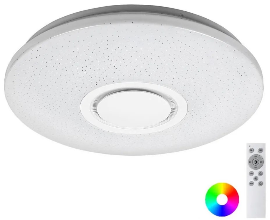 Rabalux 3509 - LED RGB Stmívatelné stropní svítidlo RODION LED/24W/230V + DO