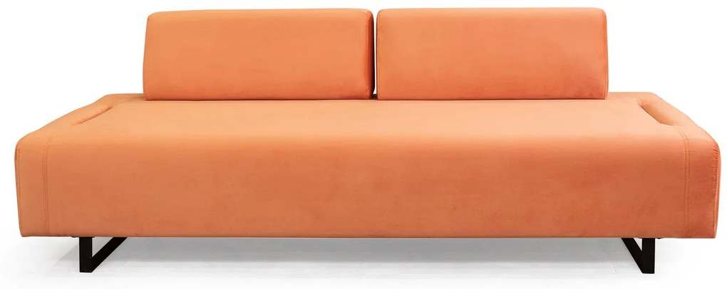 Hanah Home Pohovka INFINITY s postranním stolkem lososová 560ARE1324