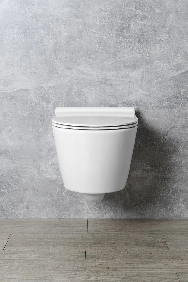 GSI GSI, KUBE X, NORM WC sedátko Soft Close SLIM, duroplast, bílá, MS76SN11
