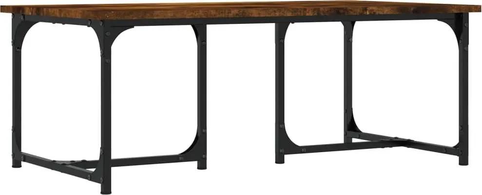 vidaXL Konferenční stolek 90x50x35 cm kompozitní dřevo [835401] Barva: Černá