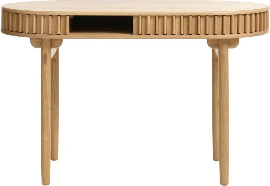 Pracovní stůl v dekoru dubu 60x120 cm Carno – Unique Furniture
