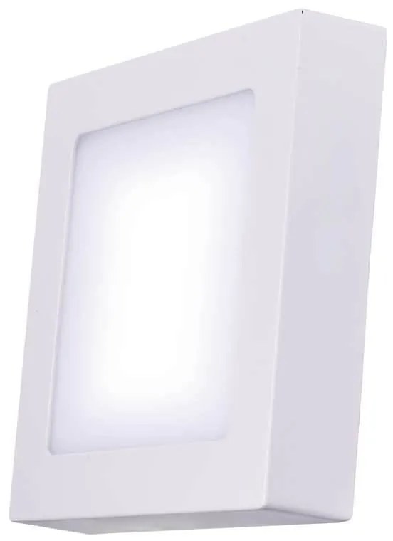 Přisazený LED panel N-PNL, 6W, teplá bílá, 12x12cm, hranatý Emos N-PNL ZM6121