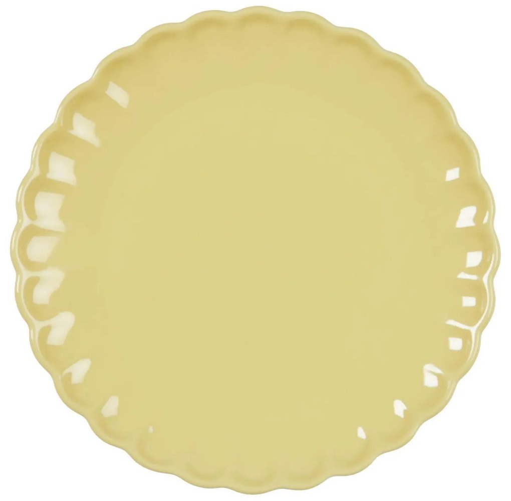 Ib Laursen - keramický talíř Mynte Lemonade 20 cm
