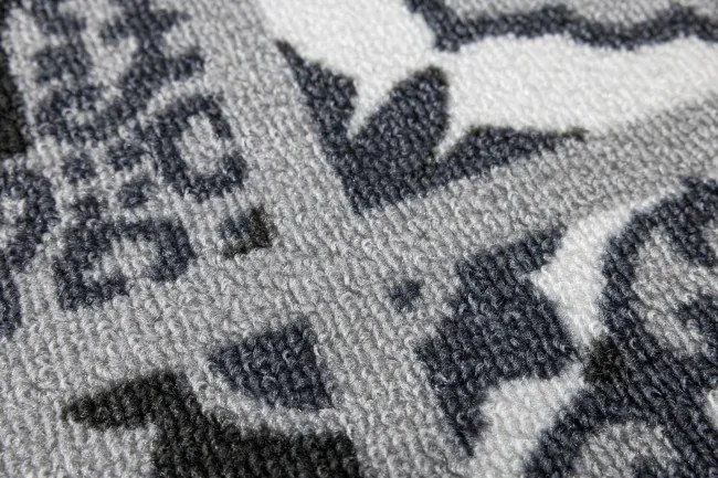 Protiskluzový koberec PATCHWORK 19 New šedý