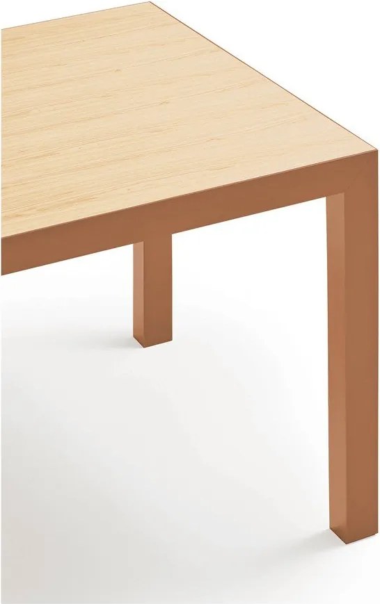 Jídelní stůl s deskou z dubového dřeva 75x180 cm Alma – Teulat