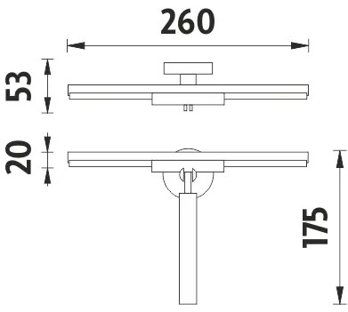 Nimco Stěrka sprchových koutů UNIX - UN 13012-26