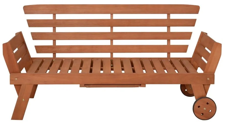 Hnědá dřevěná zahradní lavice Rincon – Garden Pleasure