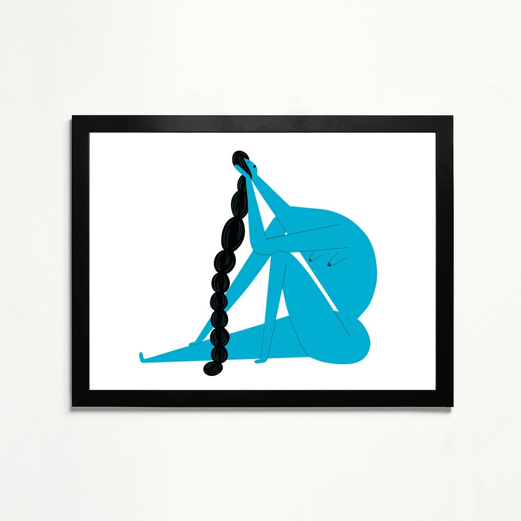 Alexandra Májová | Nude Rám: Černý, Velikost: 40 x 60 cm