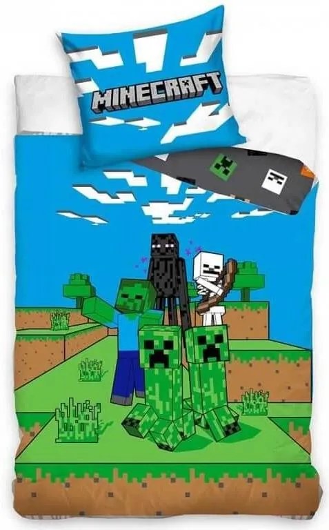 Dětské povlečení minecraft mob monsters