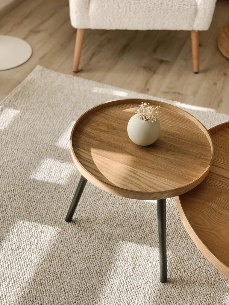 ELLE Decoration, Běhoun Wolly Ultra 106228 Cream z kolekce Elle, 80x240, bílá, ložnice