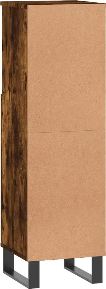 vidaXL Koupelnová skříňka 30 x 30 x 100 cm kompozitní dřevo [831569] Barva: dub sonoma