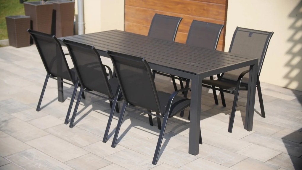 Nábytek Texim Zahradní jídelní set VIKING XL 190cm + 6x židle RAMADA