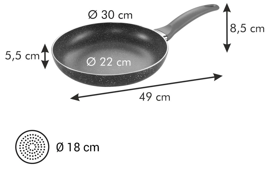 TESCOMA Pánev MANICO ROSSO ø 30 cm