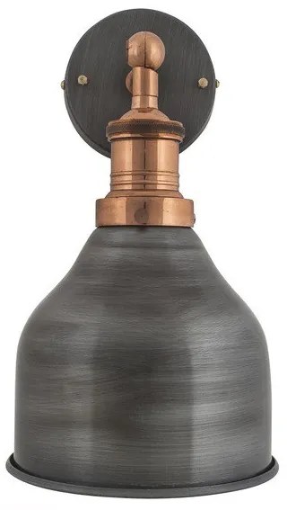 INDUSTVILLE Elegantní kovové svítidlo v kuželovém tvaru s patinou