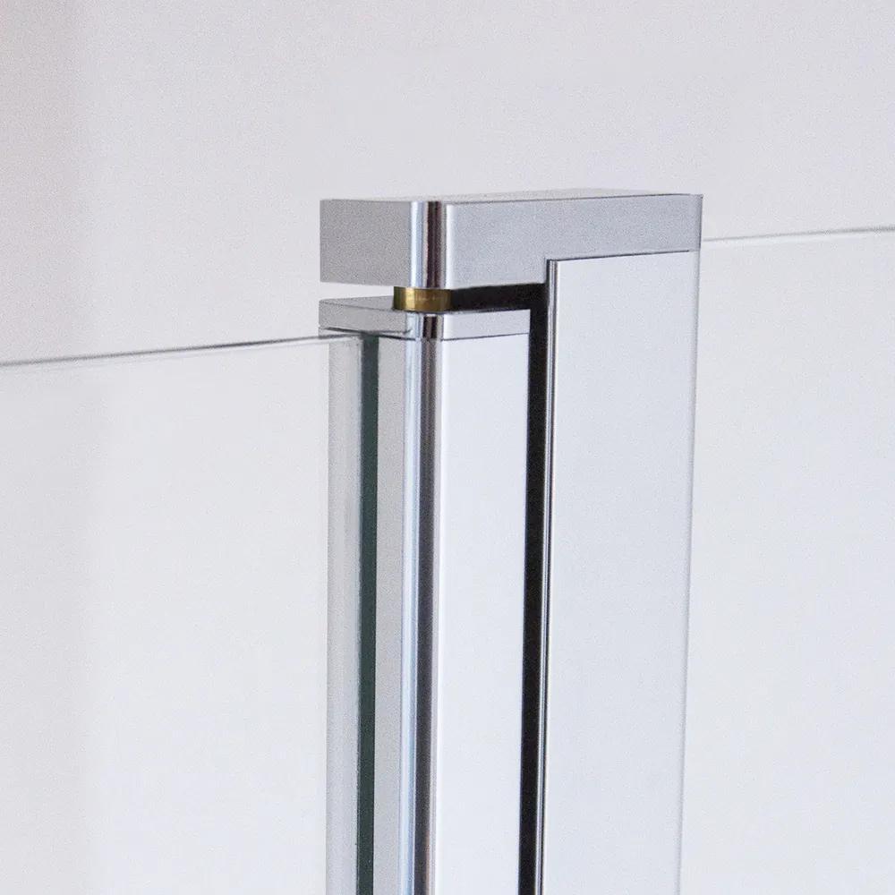 Roth LIMAYA LINE LYE4+LZ Jednokřídlé sprchové dveře + set profilů LZ pro instalaci do niky 90 cm LYE4/900_LZ