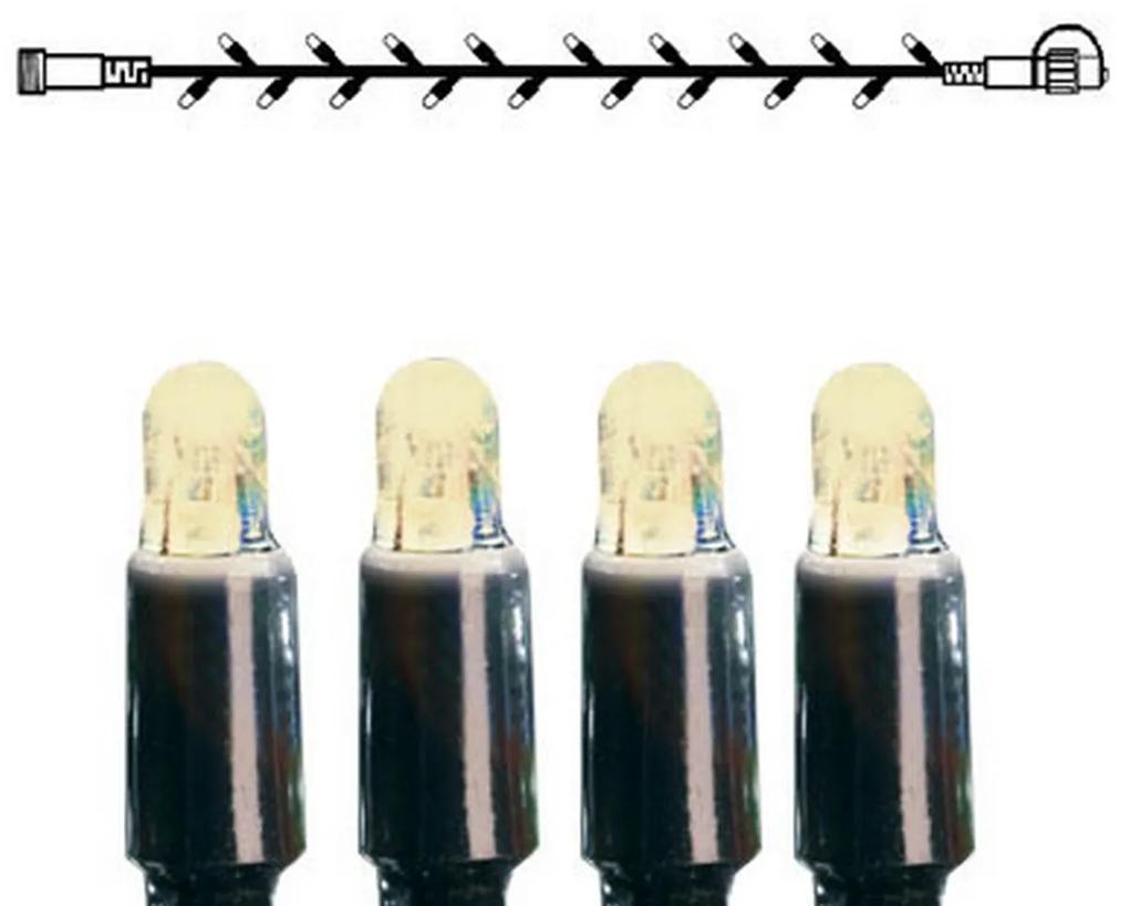 Světelný LED řetěz délka 5 m Star Trading System LED - černý