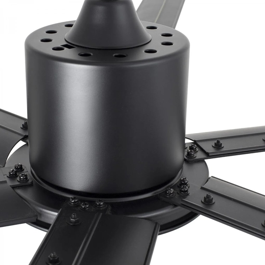 FARO 33414A ANDROS XL stropní ventilátor, černá s DC motorem - FARO