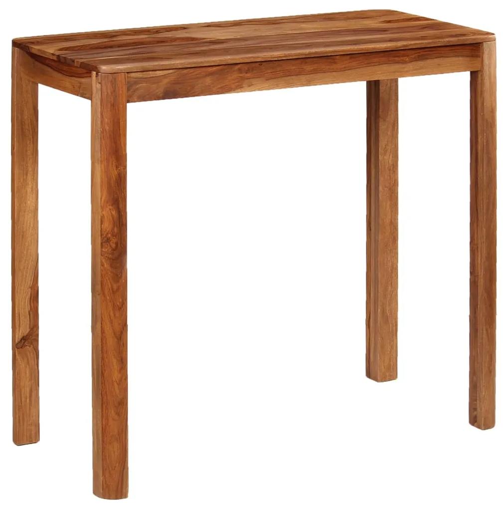 Barový stůl Loch - masivní dřevo | 115x55x107 cm