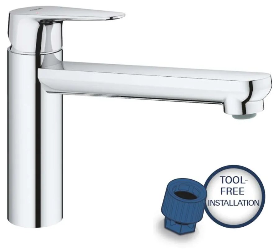 Grohe Start Curve - Dřezová baterie, chrom 31717000