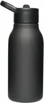 Neon Kactus Dětská tritanová láhev černá 340 ml