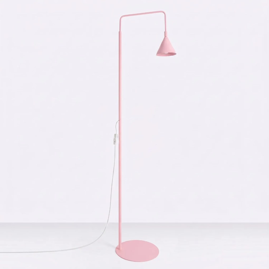 Sollux Lighting Stojací lampa NOX růžová