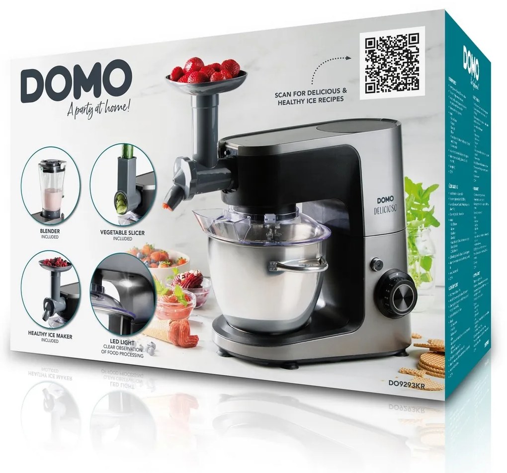 DOMO DO9293KR kuchyňský robot Delicioso