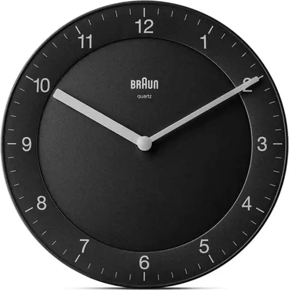 Braun - Nástěnné hodiny BC06, černá 4007218670762