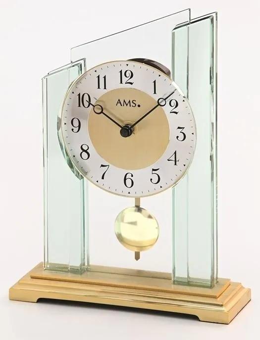 Stolní kyvadlové hodiny 1167 AMS 23cm