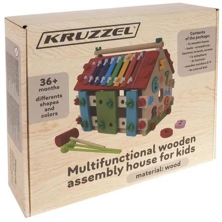 Dřevěný vzdělávací dům Kruzzel 22564
