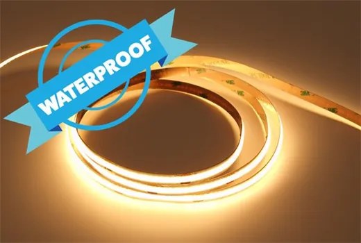 Profi LED pásek COB MW Lighting UQS-COB-12W-WW-WP-24V 24VDC, 3000K, 5m, IP65, teplá bílá