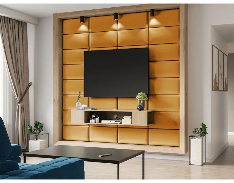 Čalouněný nástěnný panel Pag 60x30, Barva látek:: Manila 32