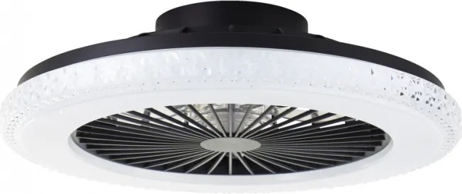 Brilliant G60040/06 Stmívatelné LED svítidlo BADRIA & reverzní VENTILÁTOR + funkce LED