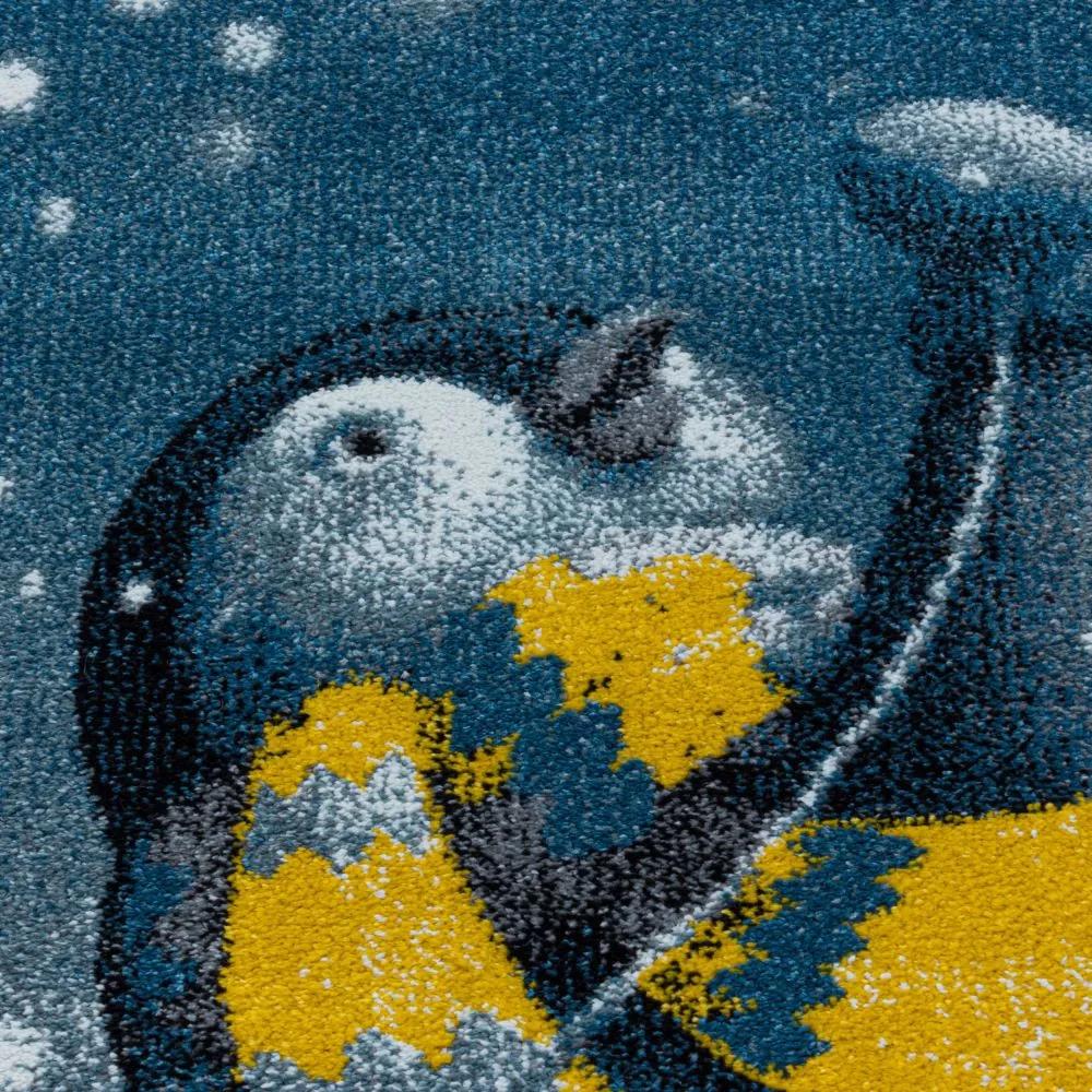 Ayyildiz koberce Dětský kusový koberec Funny 2110 blue Rozměry koberců: 140x200